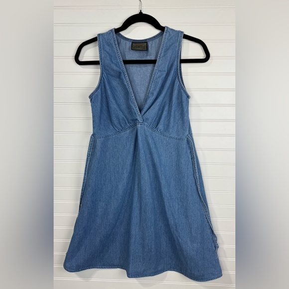 Vintage Blue | Dresses | Vintage Blue Brand Vintage 9s Denim Blue ...